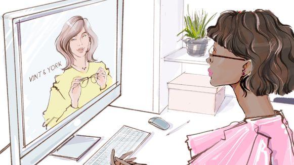 how to draw glasses digitally