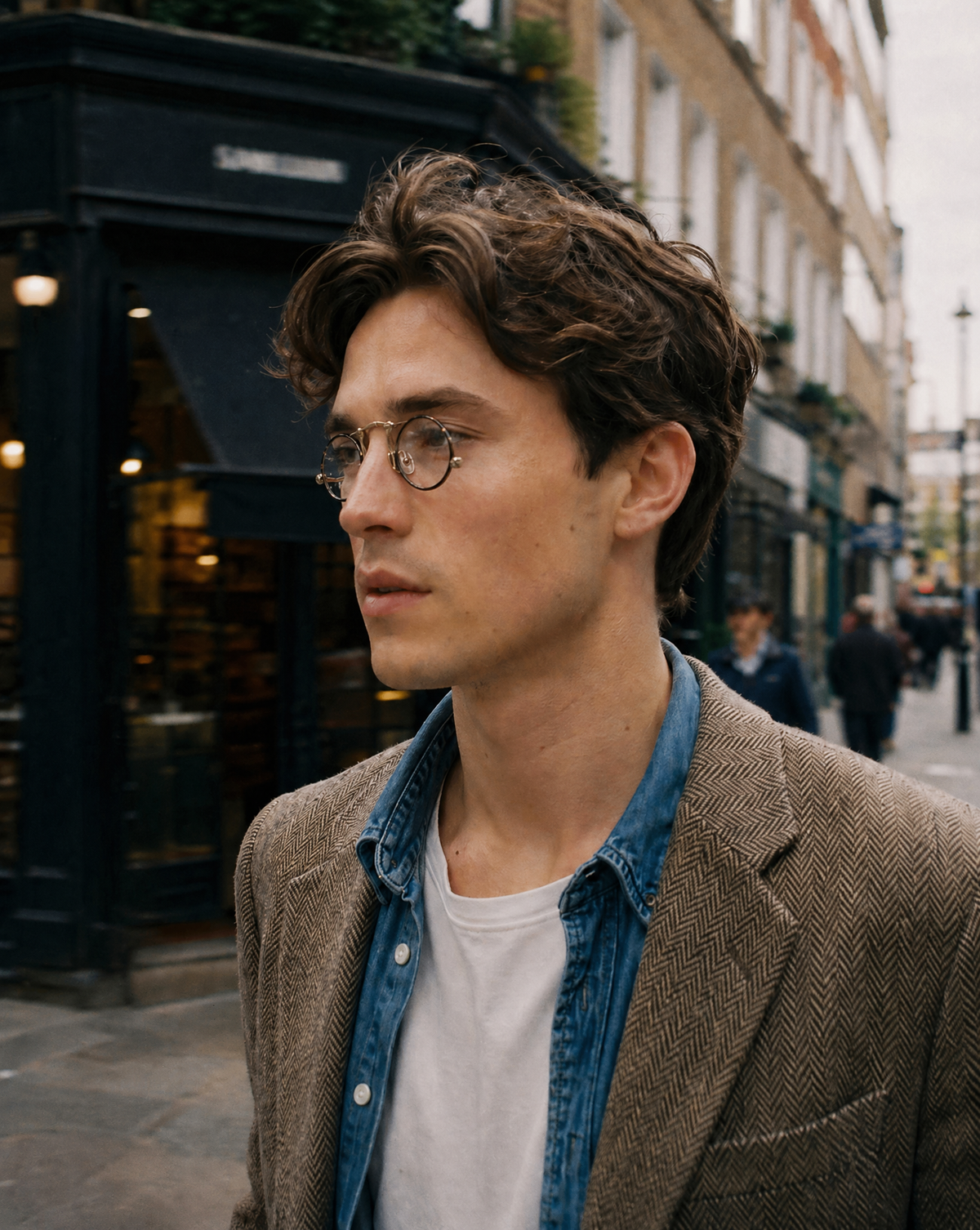 Pince Nez Eyeglasses Vint And York